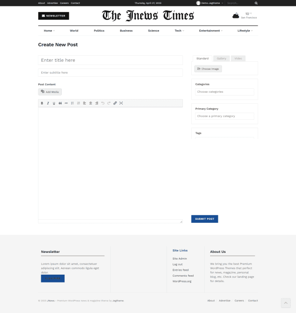 15 Best Magazine WordPress Themes for Editorial Sites in 2016