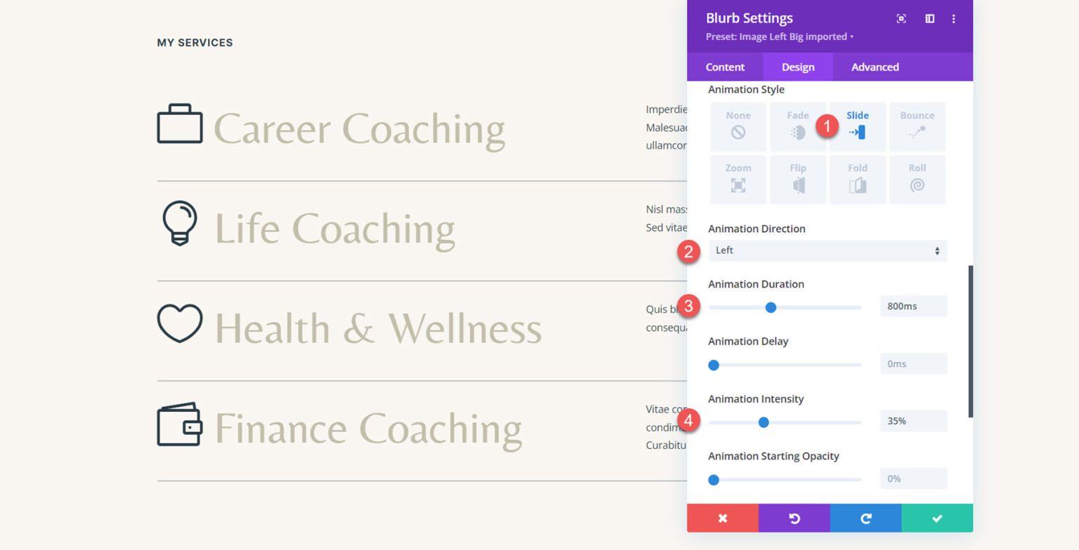 4 Ways to Animate Your Divi Blurb Module