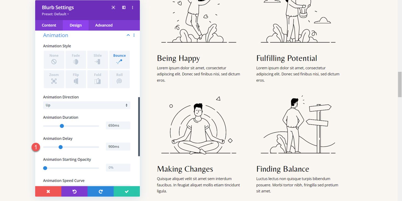 4 Ways to Animate Your Divi Blurb Module