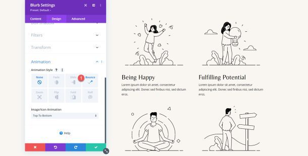 4 Ways to Animate Your Divi Blurb Module