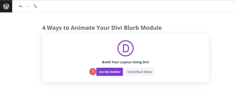 4 Ways to Animate Your Divi Blurb Module