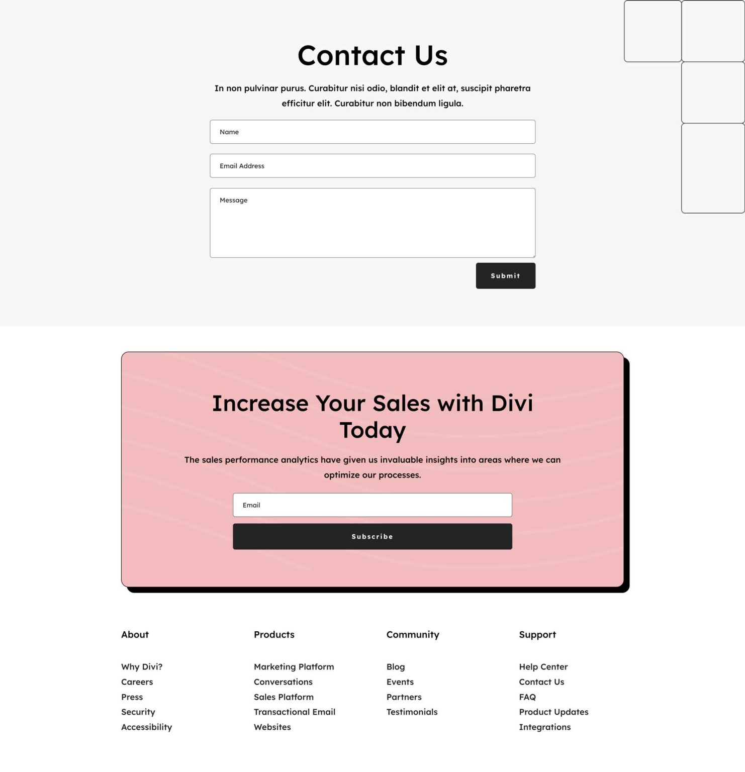 Get a Free Email Marketing Layout Pack for Divi
