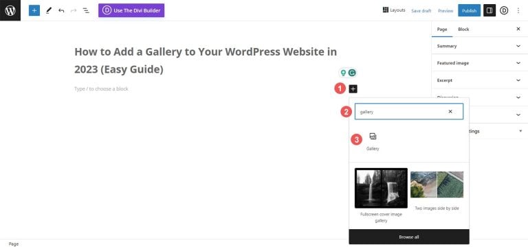 How to Add a Gallery to Your WordPress Website in 2025 (Guide)