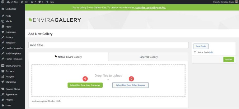 How to Add a Gallery to Your WordPress Website in 2025 (Guide)
