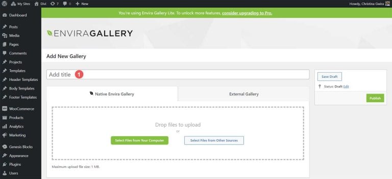 How to Add a Gallery to Your WordPress Website in 2025 (Guide)