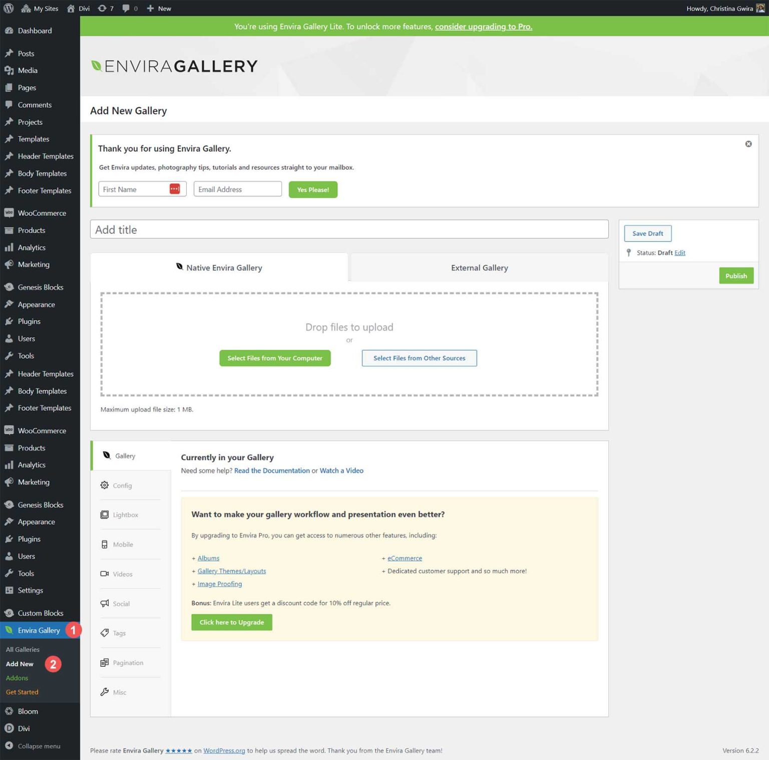 How to Add a Gallery to Your WordPress Website in 2025 (Guide)