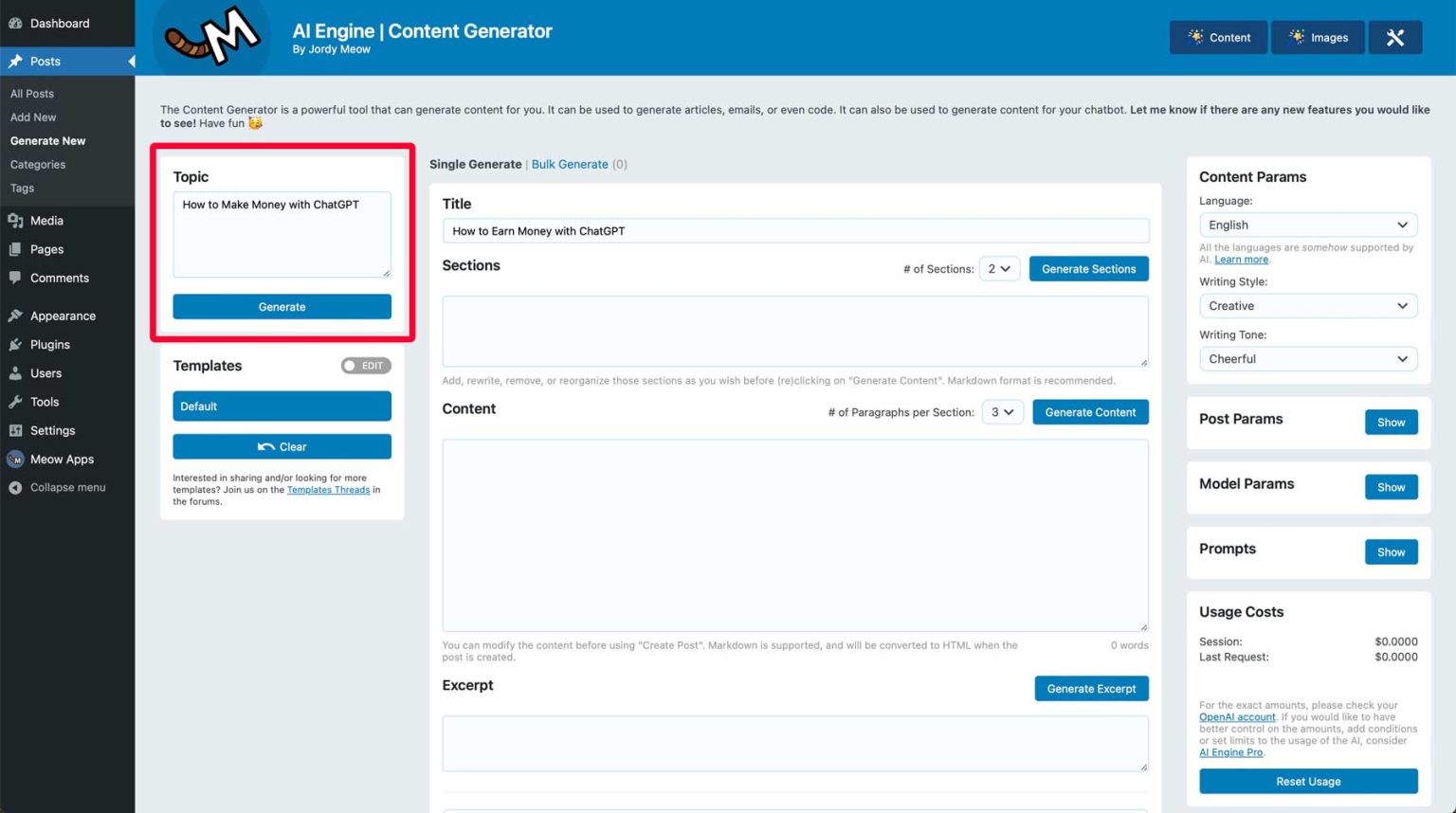 How to Use ChatGPT in WordPress (2025 Tutorial)