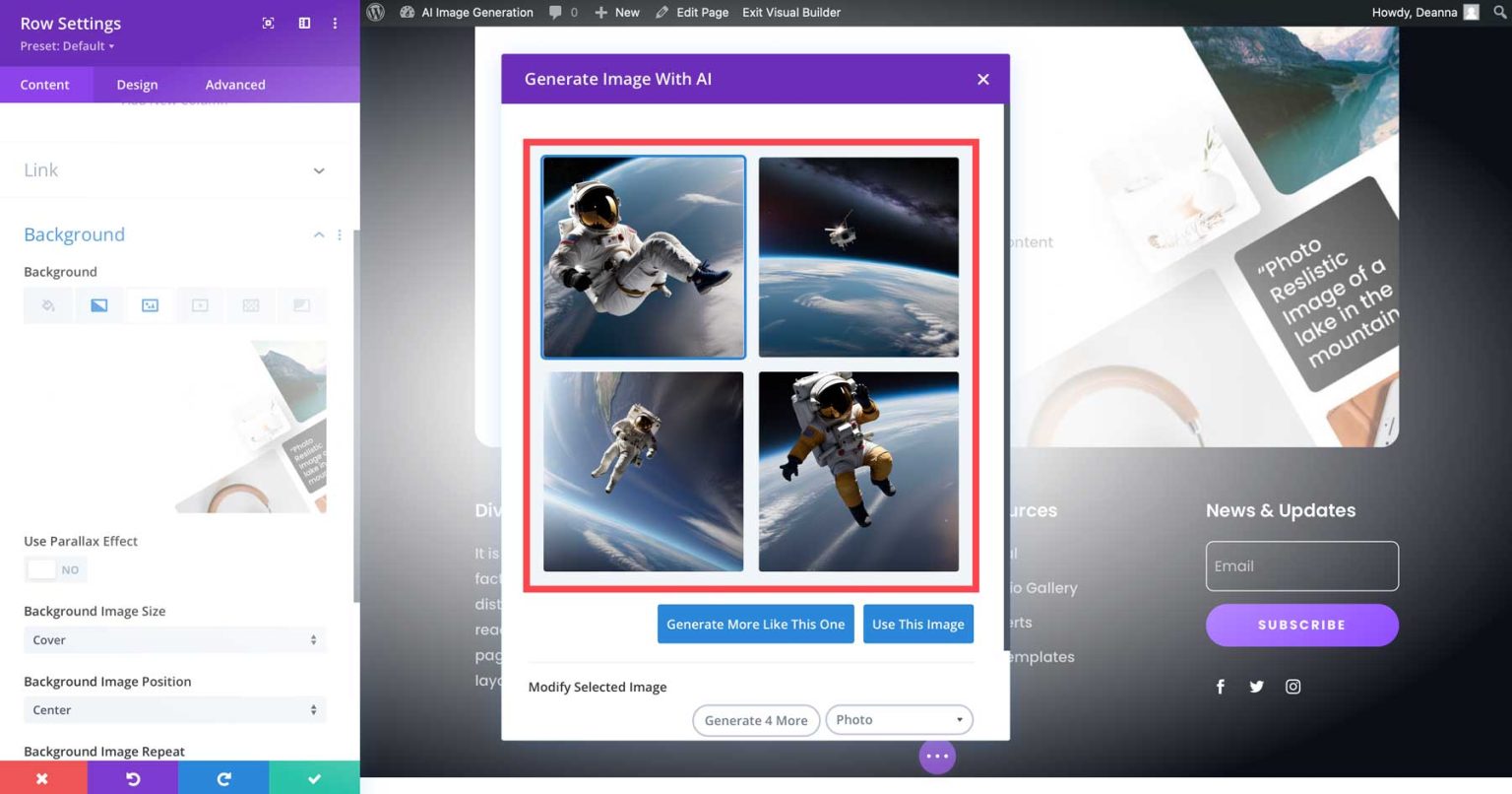 How to Generate Images For WordPress With AI (2025 Tutorial)