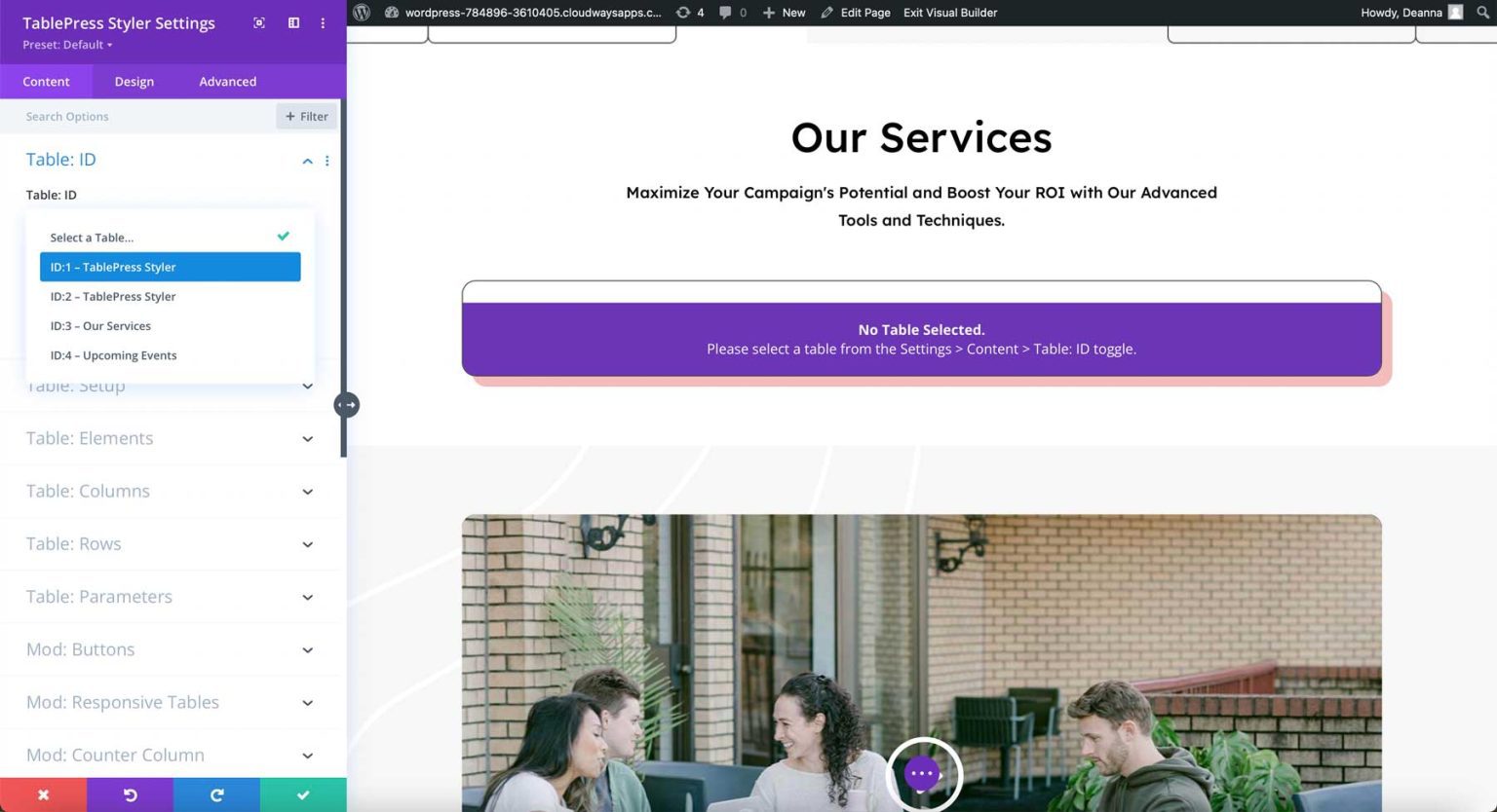 Divi Product Highlight: TablePress Styler