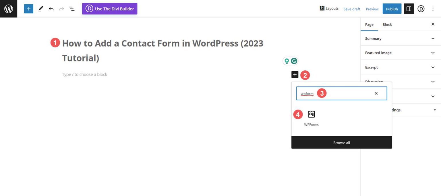 How to Add a Contact Form in WordPress (2025 Tutorial)