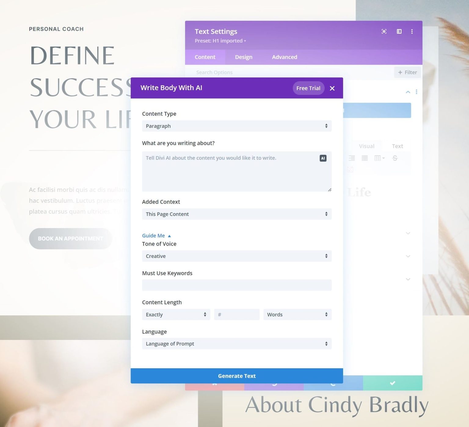 Building a Homepage With Divi AI From Start to Finish