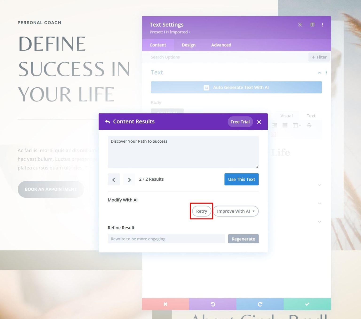 Building a Homepage With Divi AI From Start to Finish