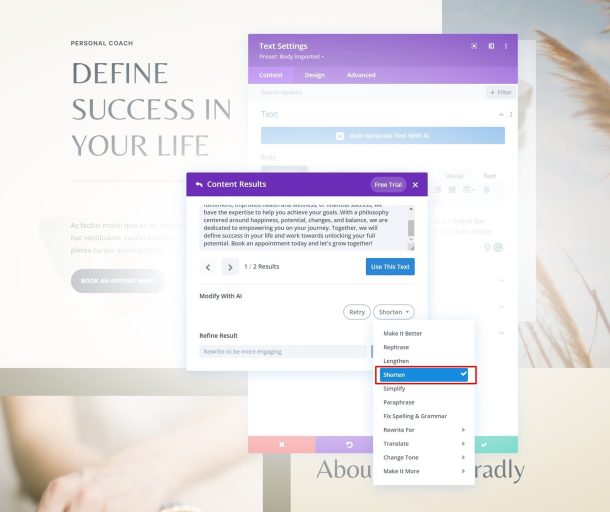 Building a Homepage With Divi AI From Start to Finish