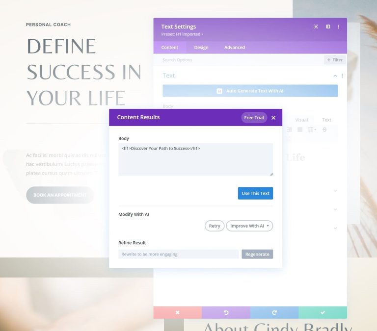 Building a Homepage With Divi AI From Start to Finish