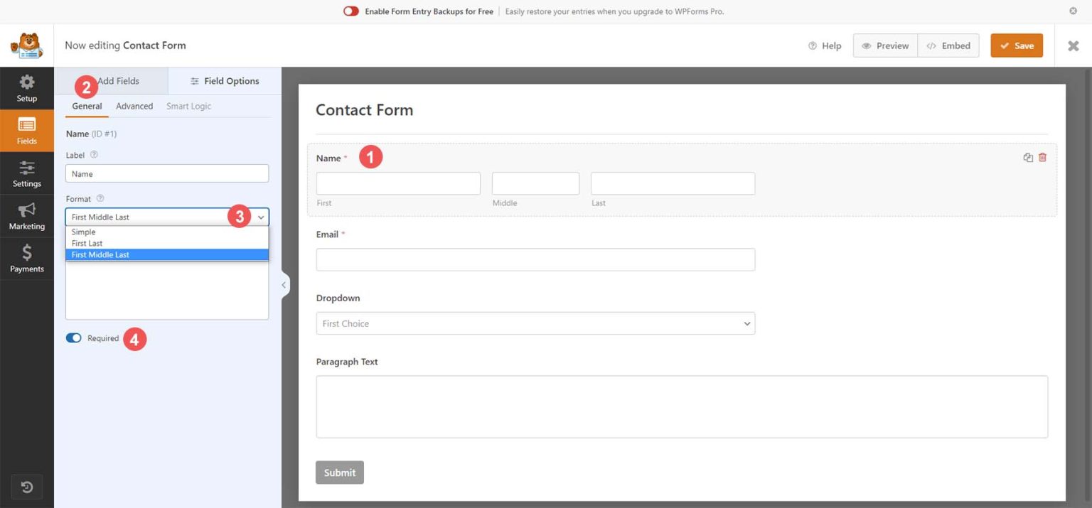 How to Add a Contact Form in WordPress (2025 Tutorial)