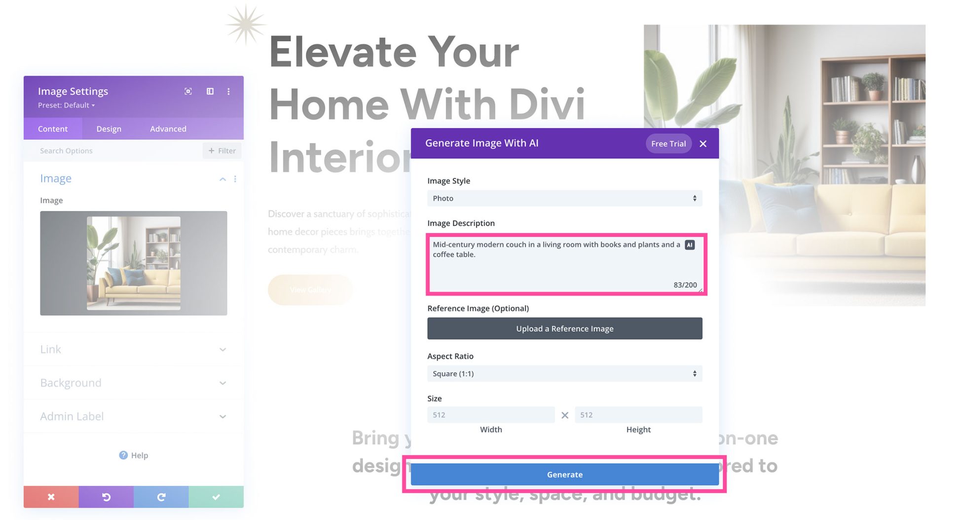 How to Transform A Divi Layout Using Divi AI
