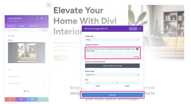 How to Transform A Divi Layout Using Divi AI