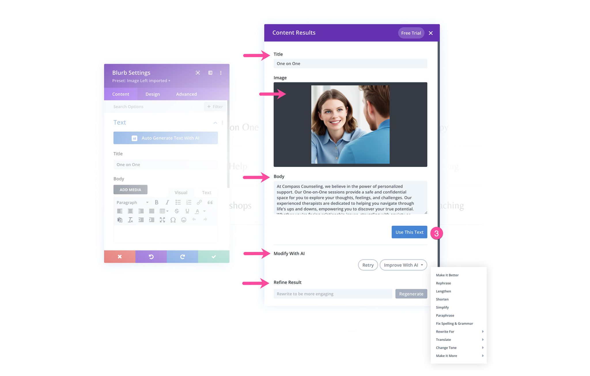 How to Transform A Divi Layout Using Divi AI