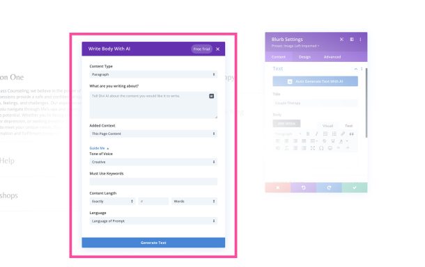 How to Transform A Divi Layout Using Divi AI