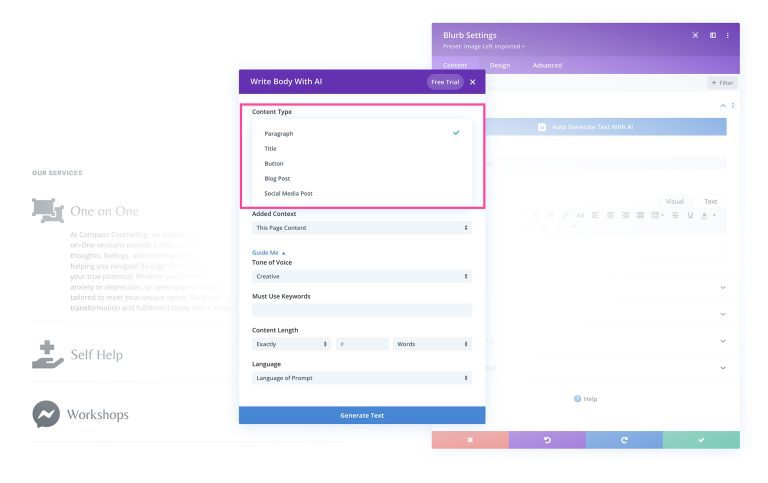 How to Transform A Divi Layout Using Divi AI