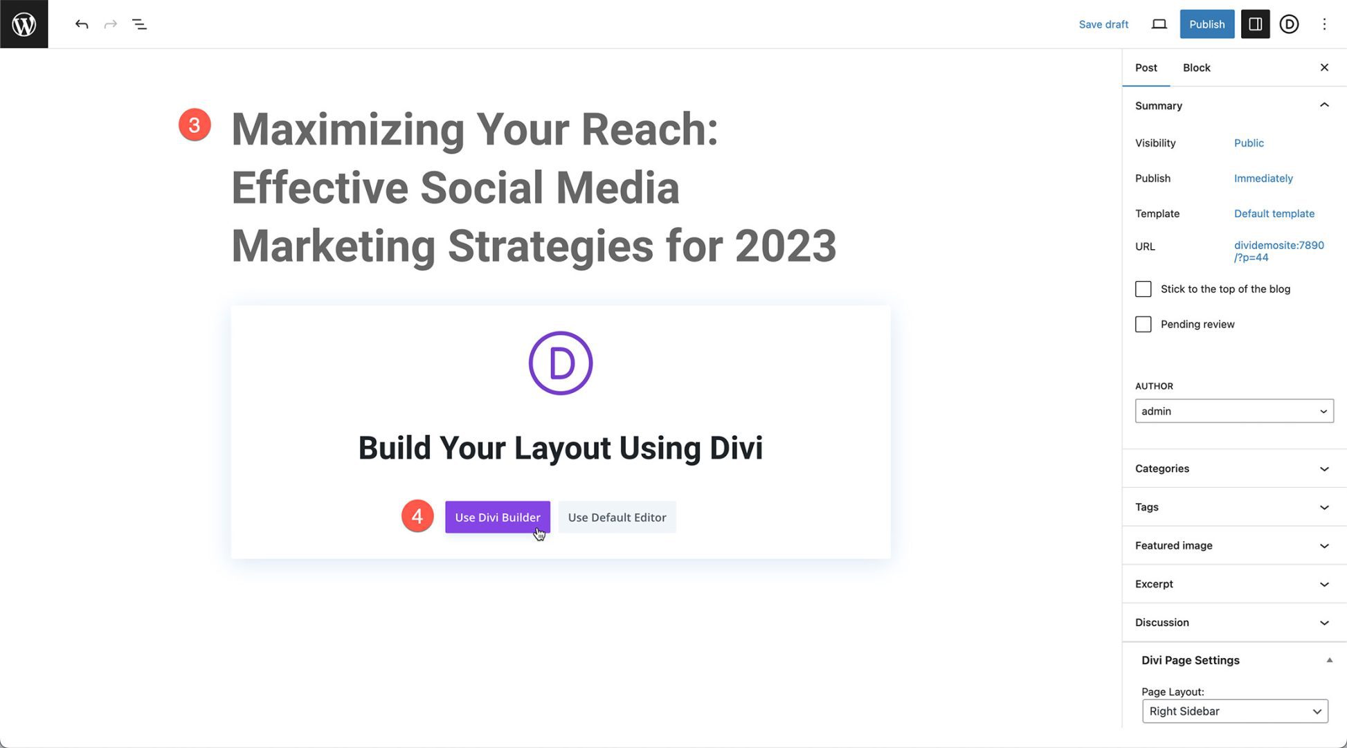 How To Write a Blog Post With Divi AI