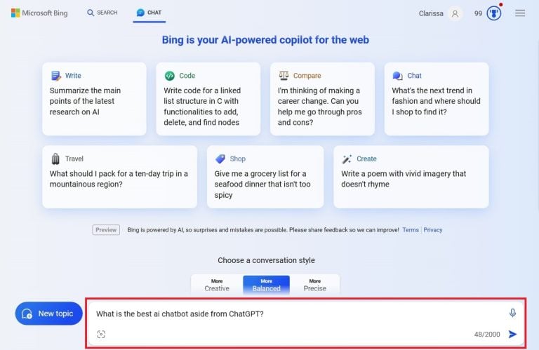 How To Use Bing AI Chat in 2025 (Beginner's Guide)