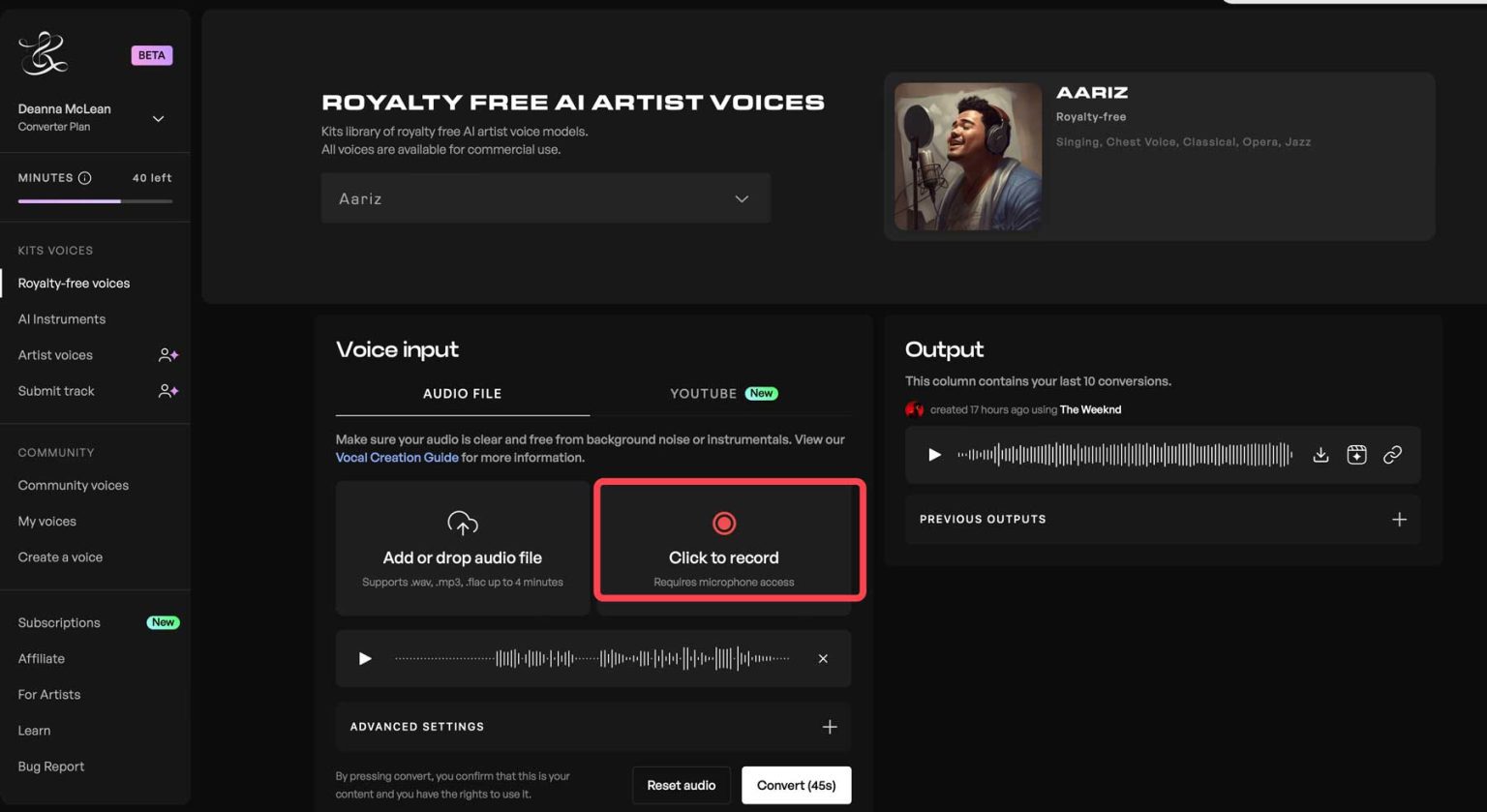 How to Make an AI Singing Voice in 2025 (Tutorial)