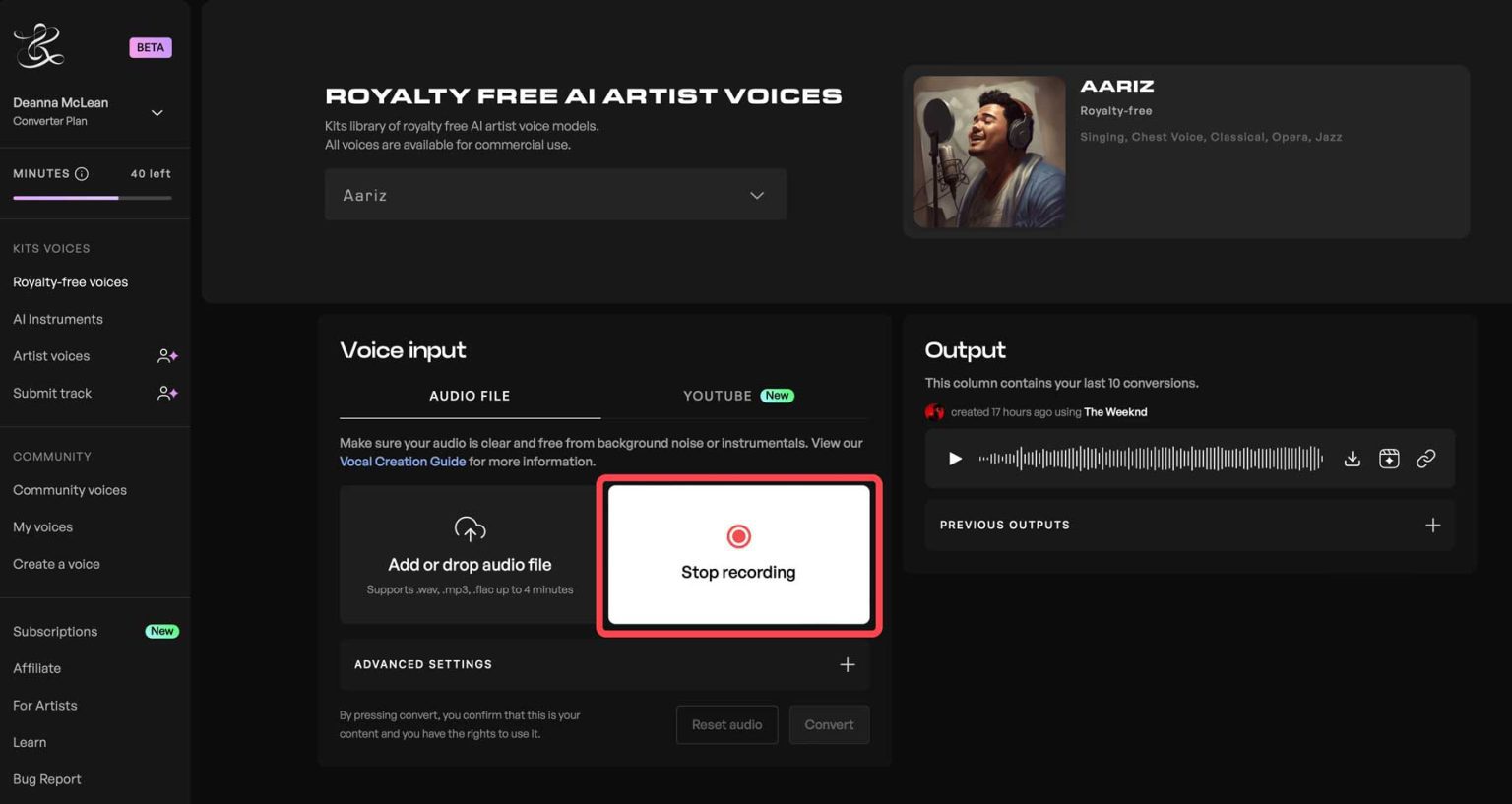How to Make an AI Singing Voice in 2025 (Tutorial)