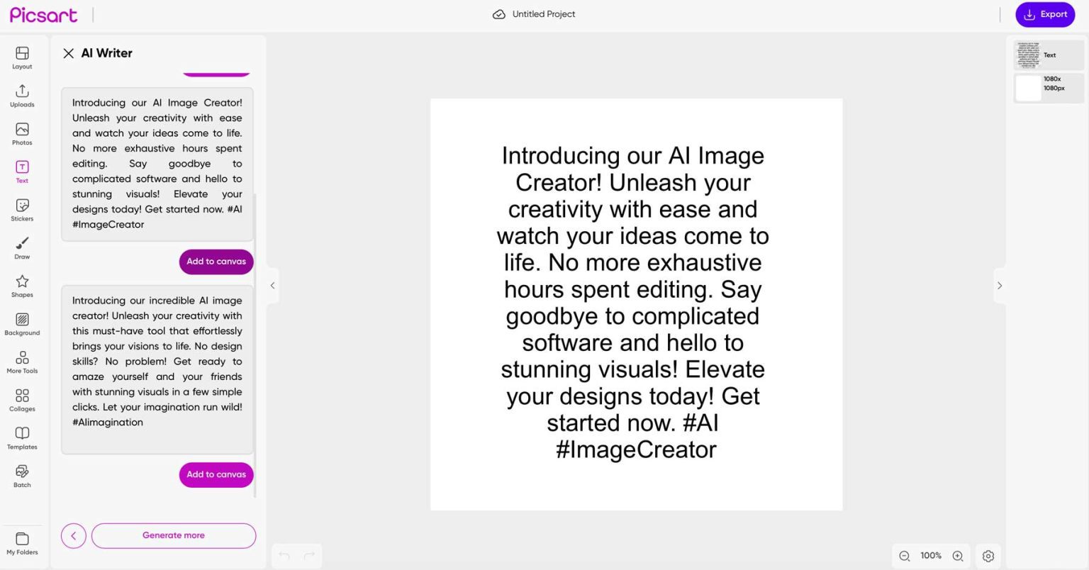 Picsart (AI): Review (Details, Pricing & Features)