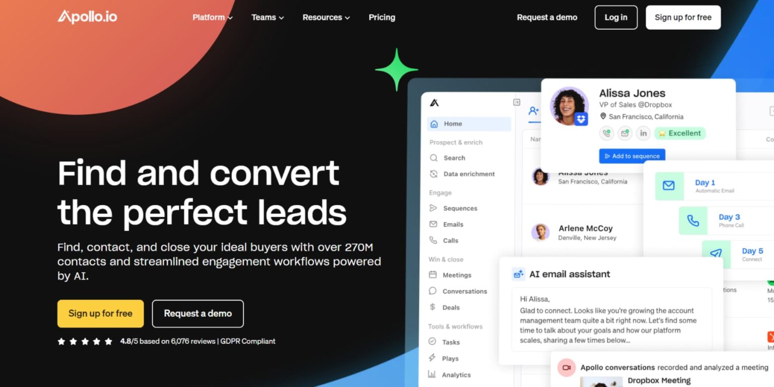 Apollo Review: Guide, Features, Pricing, & More (2025)