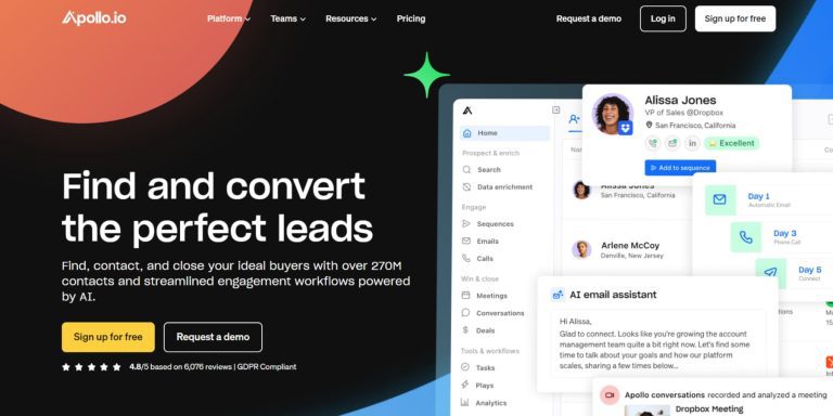 Apollo Review: Guide, Features, Pricing, & More (2025)