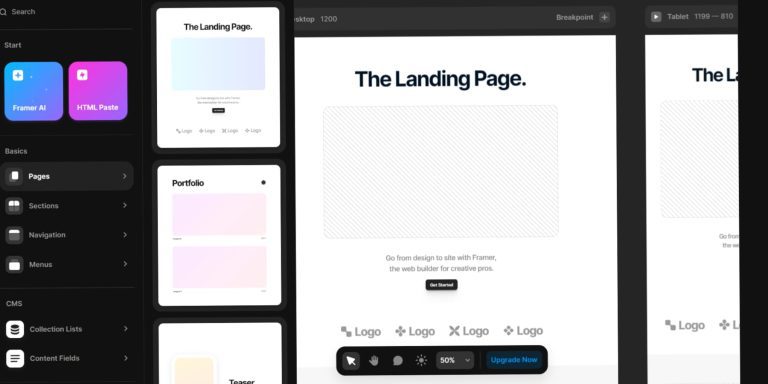 Framer Review: Features, Benefits, Pricing, & More (2025)