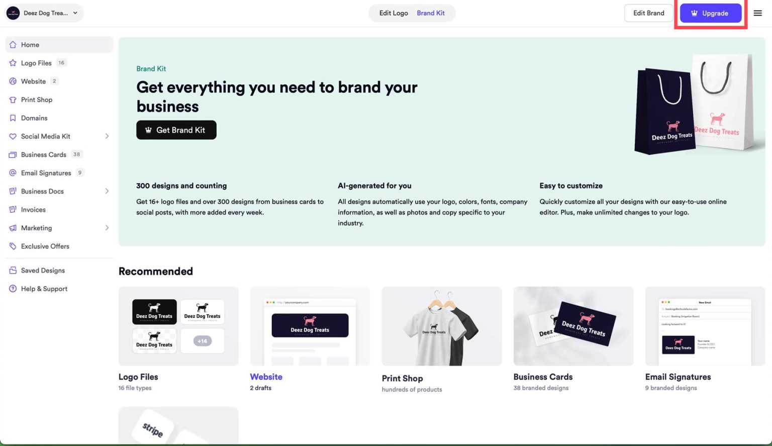 Looka Review: Features, Tutorial, & More (2025)