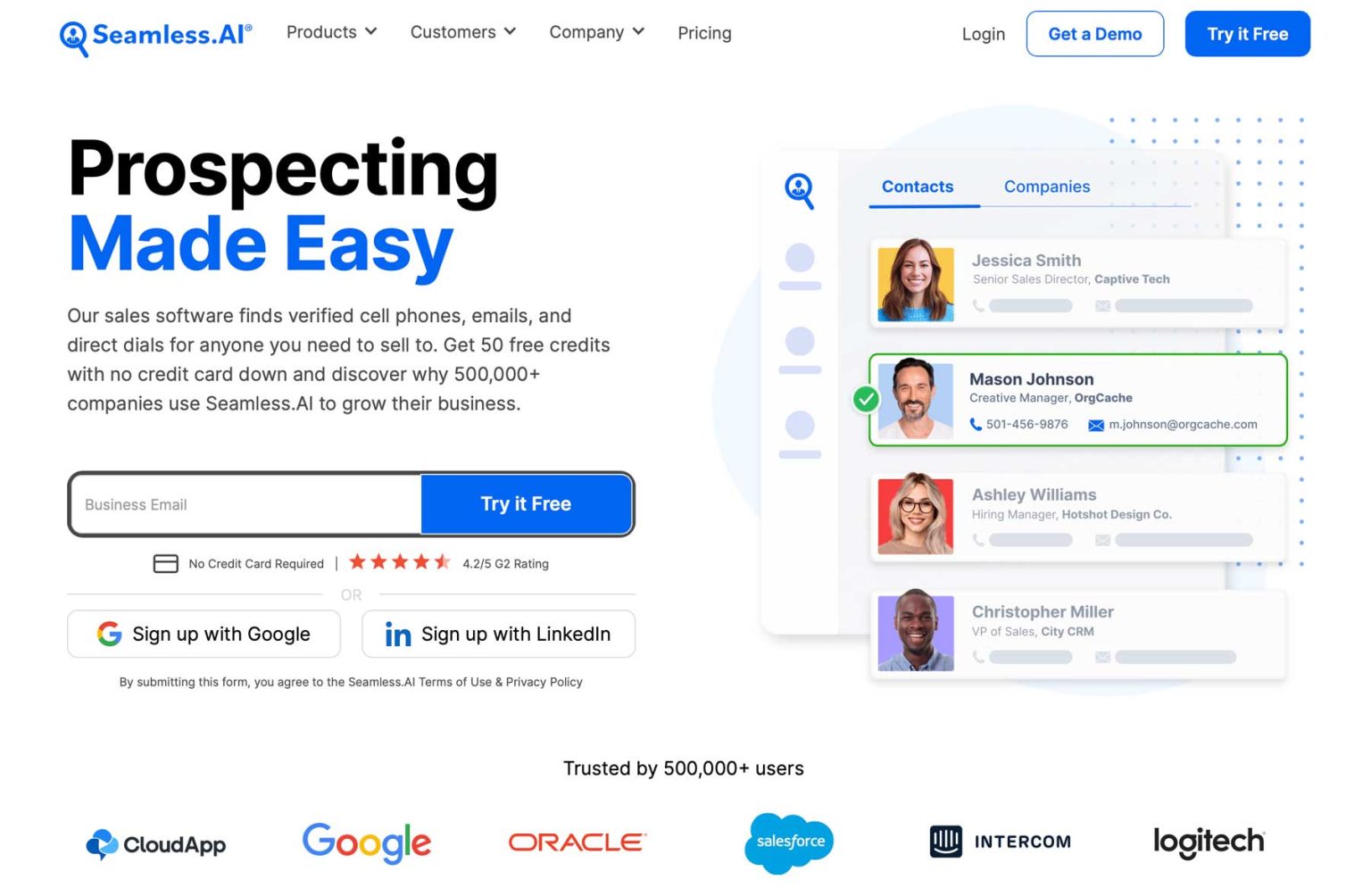 Seamless.ai Review: Features, Pricing, & More (2025)
