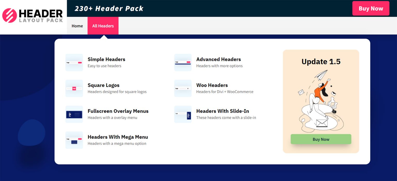 Best Divi Headers to Engage Your Visitors (4 Header Packs)