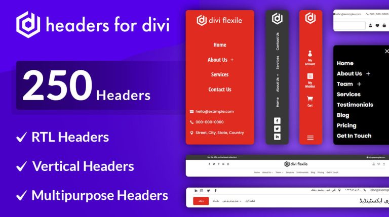 Best Divi Headers to Engage Your Visitors (4 Header Packs)