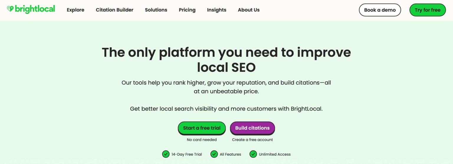 Brightlocal Review: Features, Pros & Cons, Pricing (2025)