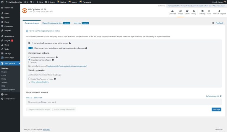 WP-Optimize Review: Database Cleaner & Speed Booster (2025)
