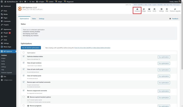 WP-Optimize Review: Database Cleaner & Speed Booster (2025)
