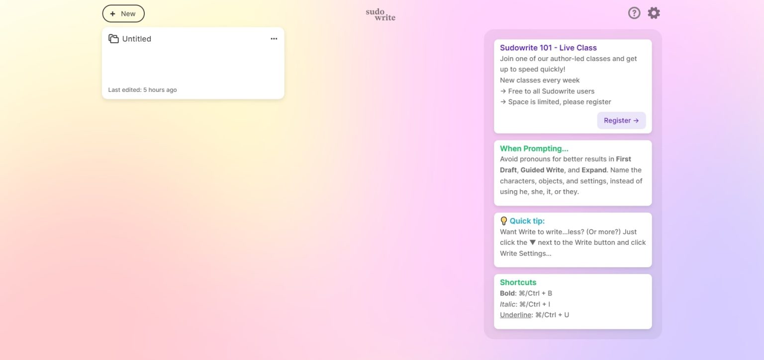 Sudowrite Review (2024)