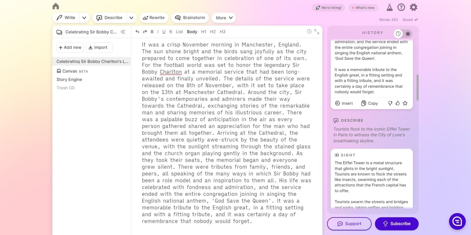 Sudowrite Review (2024)