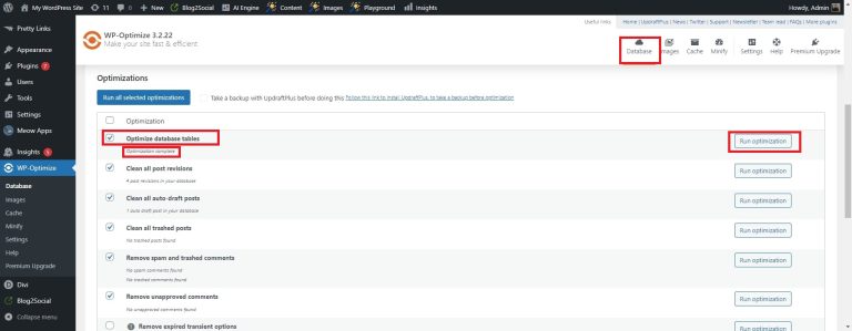 WP-Optimize Review: Database Cleaner & Speed Booster (2025)