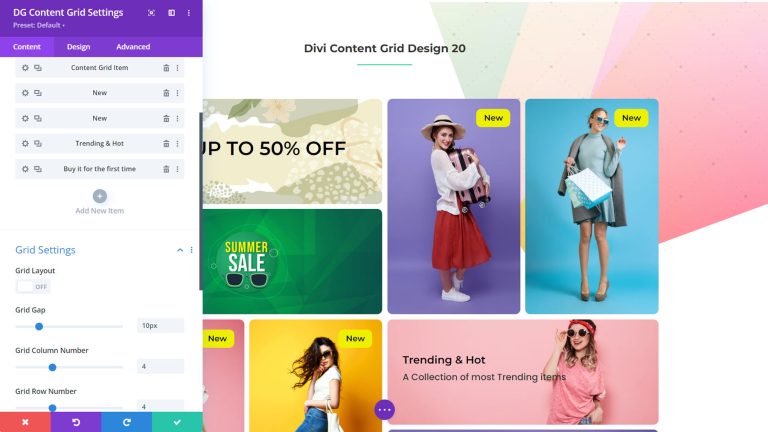 Divi Product Highlight: DiviGrid