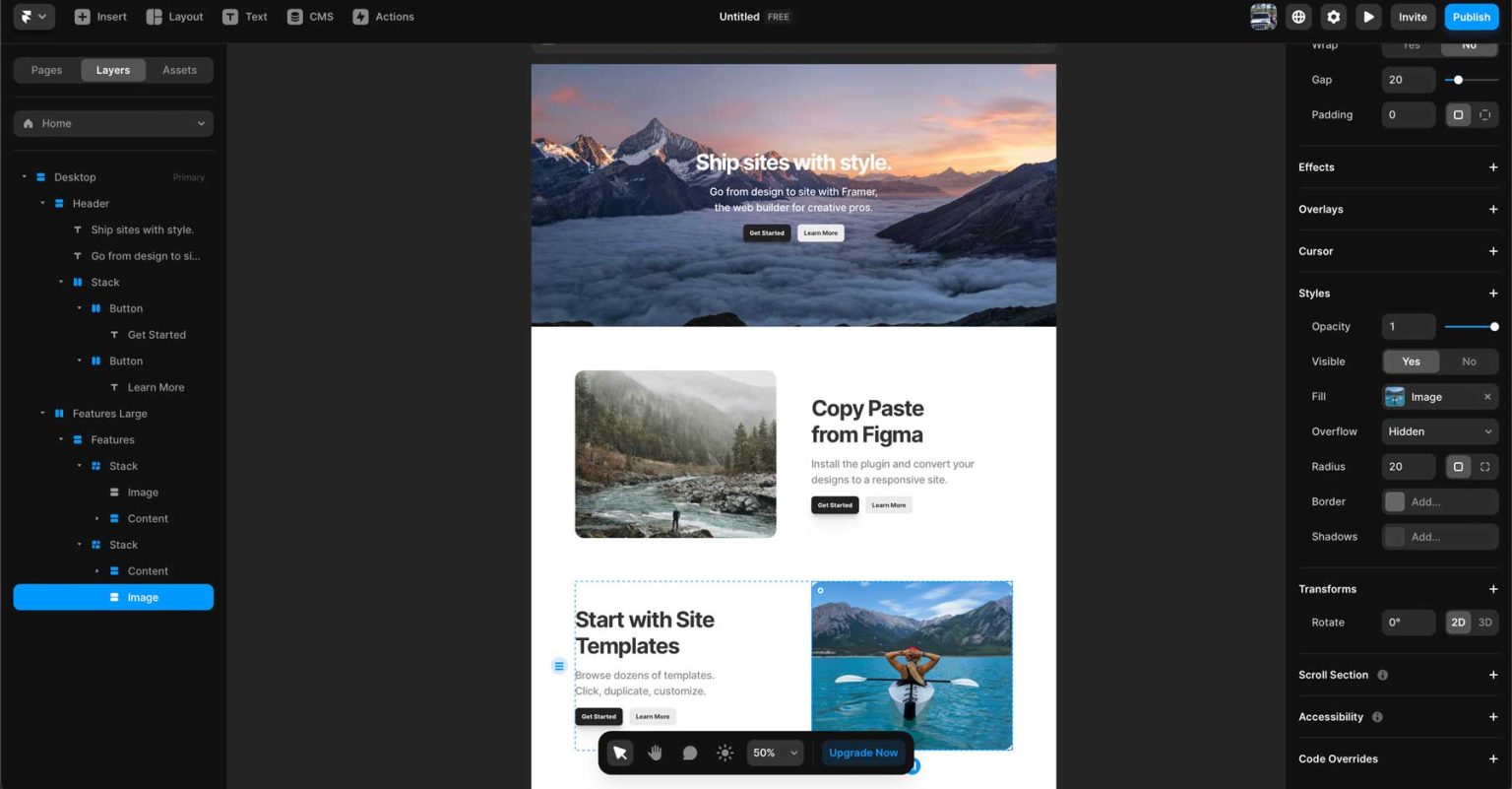 Framer vs Webflow: Comparing Top Website Builders (2025)