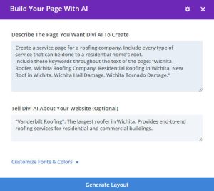 8 Tips For Generating Perfect Pages With Divi Layouts AI