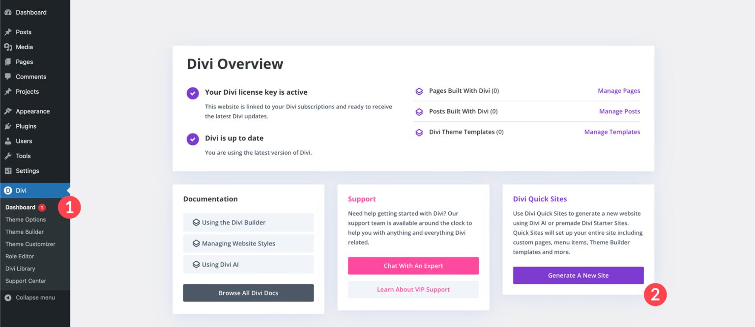 New Starter Site for Salons (Quick Install)