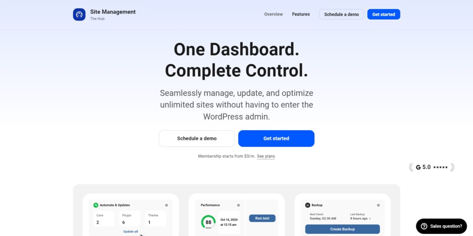 10 Best WordPress Site Management Tools in 2025 (Compared)