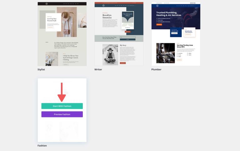 New Starter Site For Fashion (Quick Install)