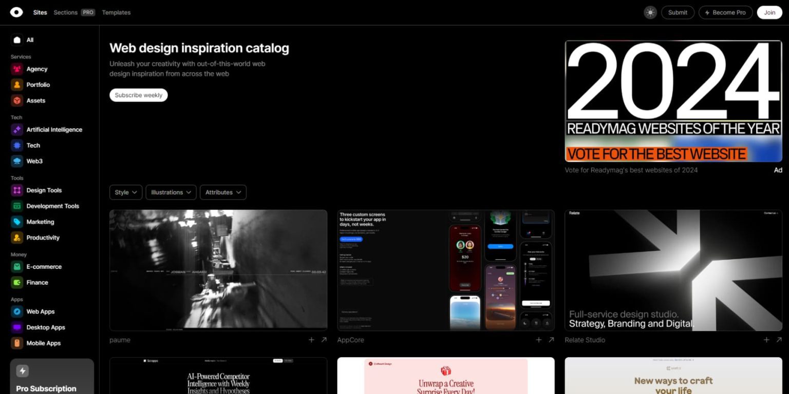 Web Design Inspiration: Where To Find It In 2025
