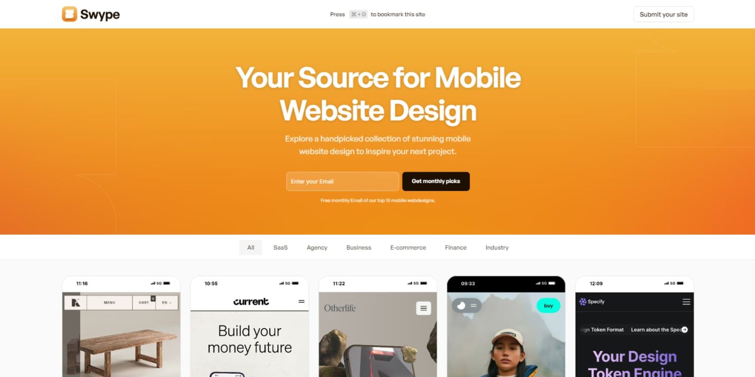 Web Design Inspiration: Where To Find It In 2025